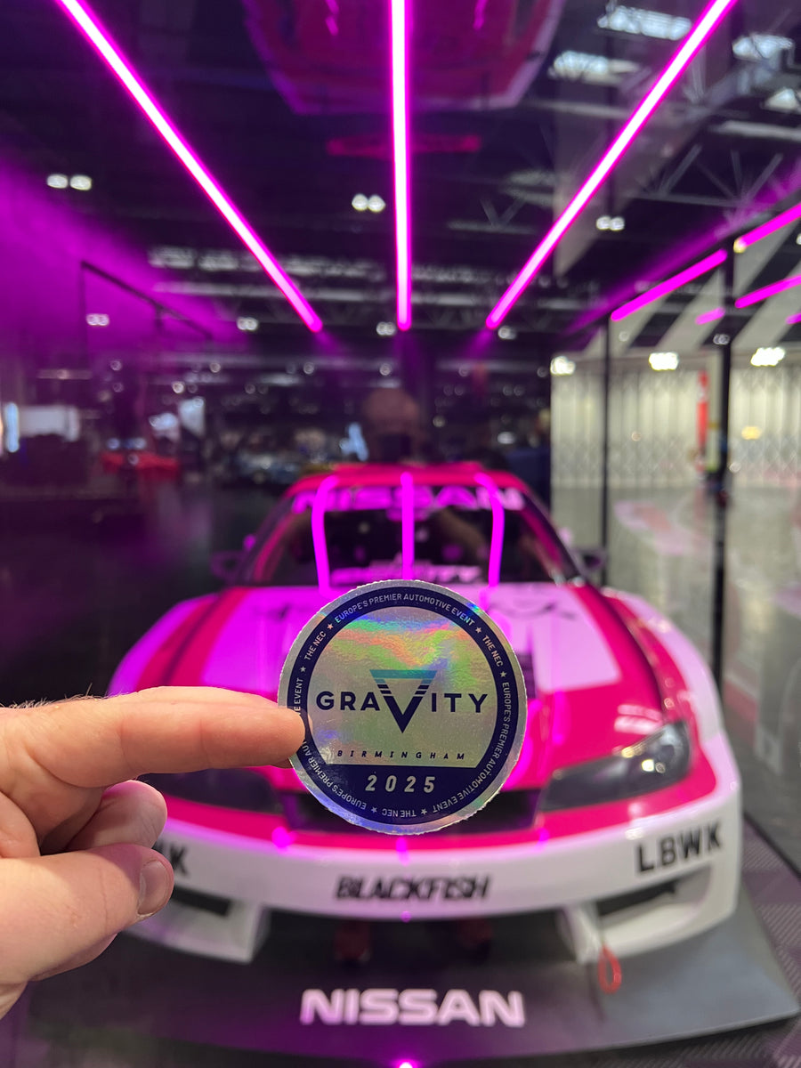 Gravity 2025 show sticker – Sticker Shack