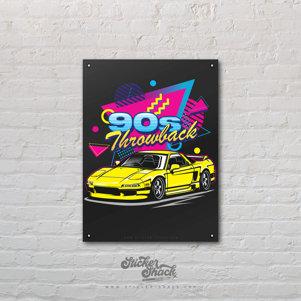 NSX 90's Banner – Sticker Shack
