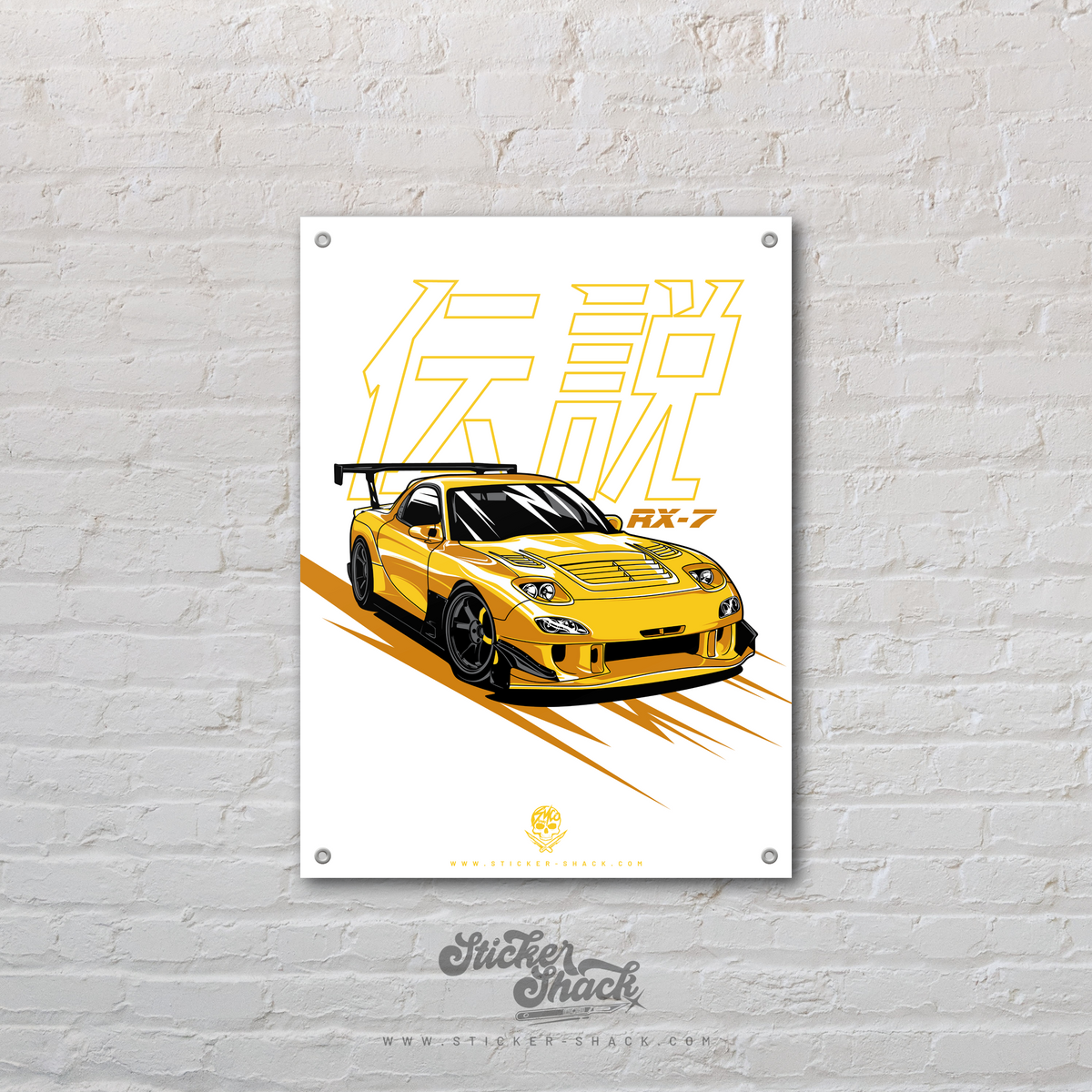 RX7 OG Banner – Sticker Shack