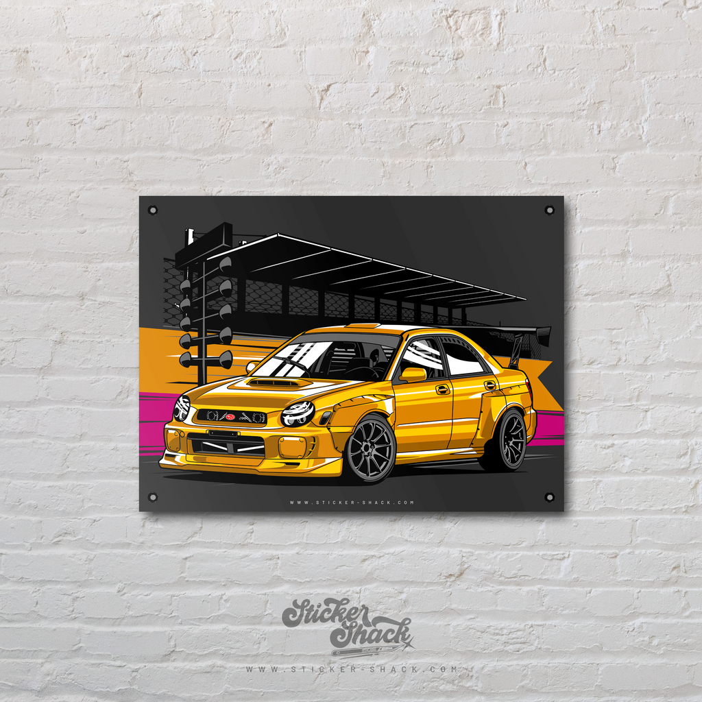 SUBARU WRC Banner – Sticker Shack