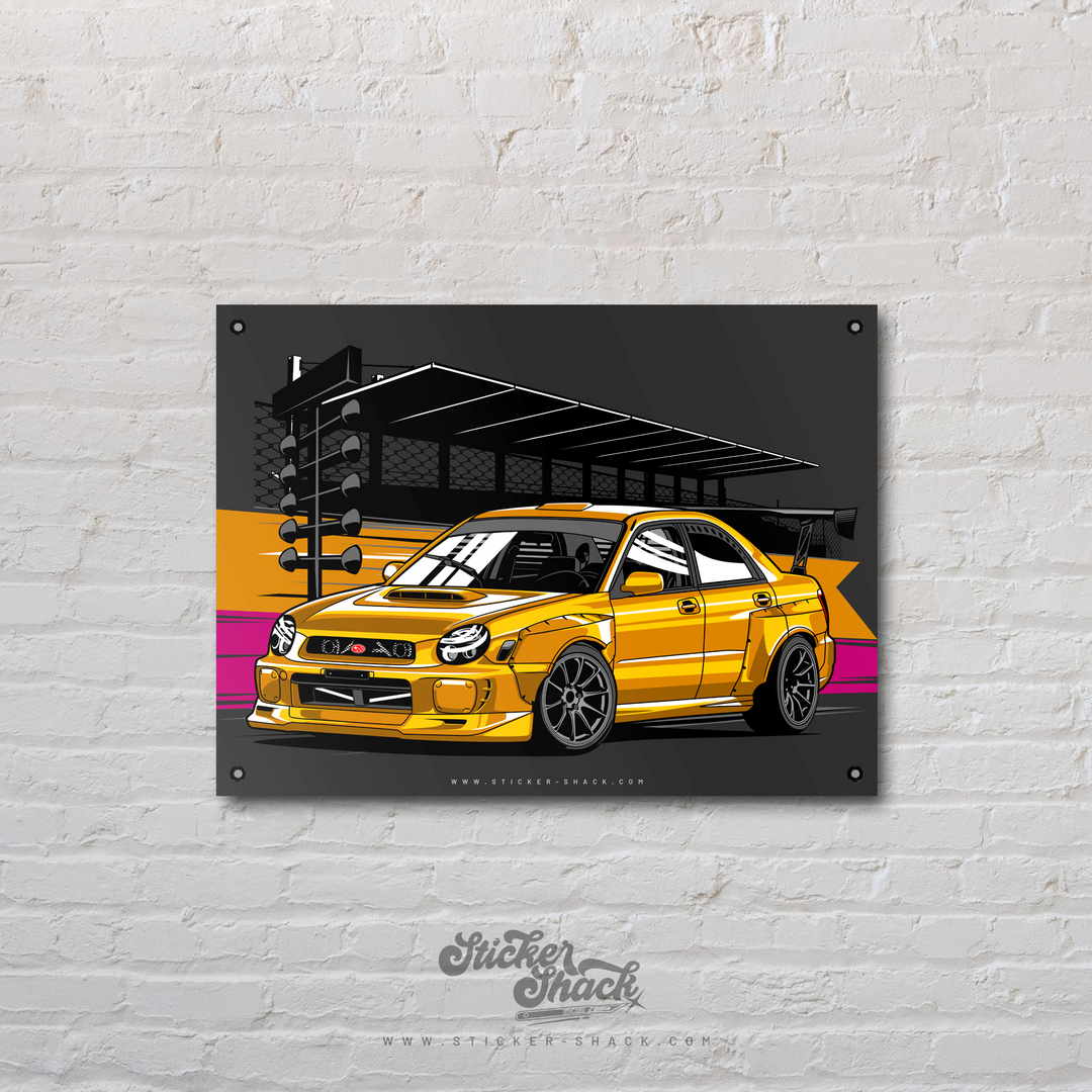 SUBARU WRC Banner – Sticker Shack