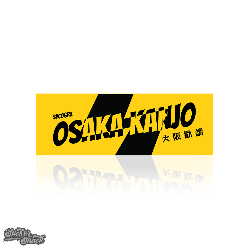 Osaka Kanjo Slap Sticker – Sticker Shack