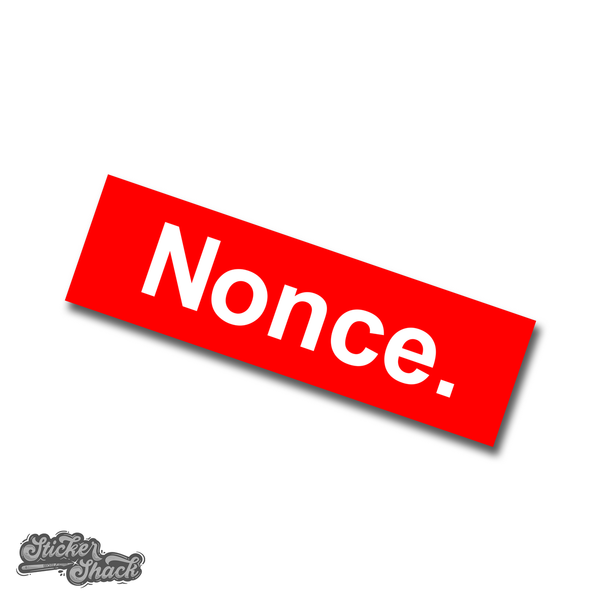 Nonce. Slap Sticker – Sticker Shack