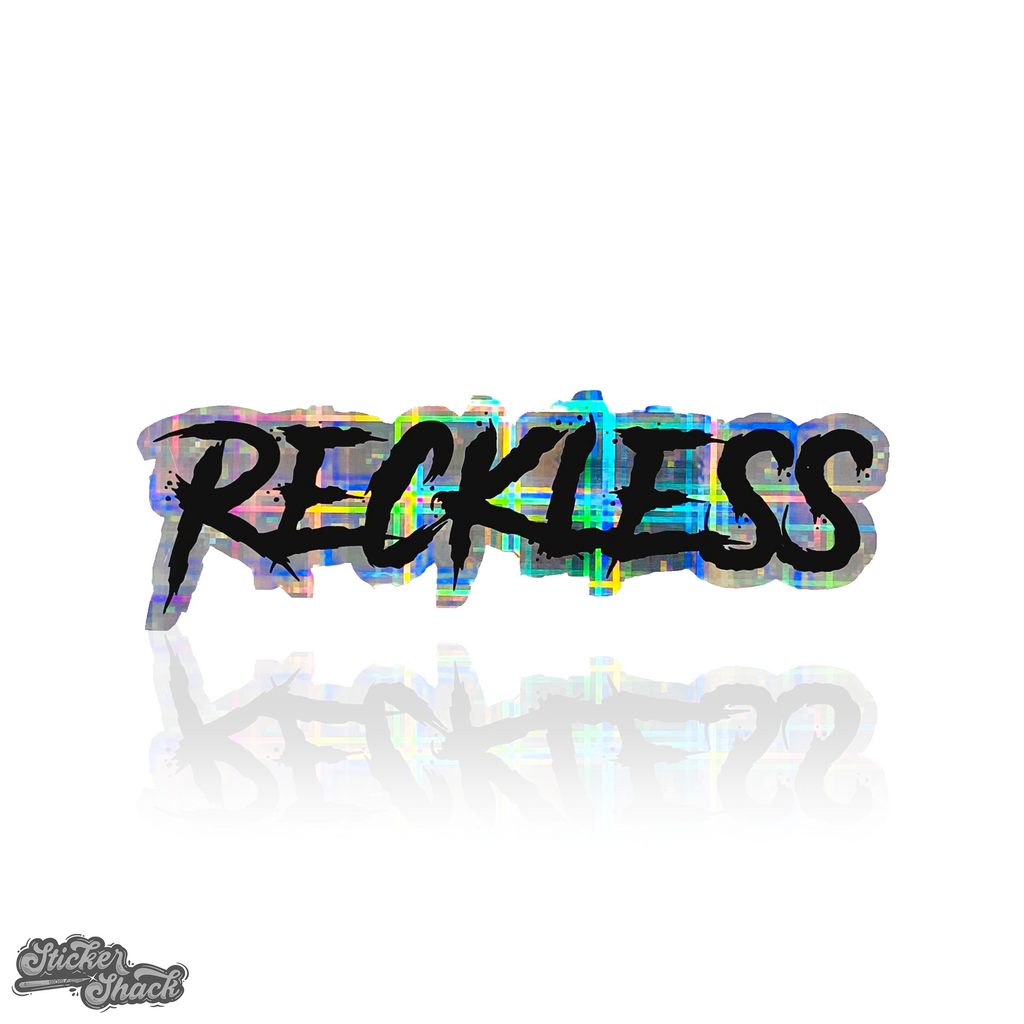 Reckless Slap Sticker – Sticker Shack