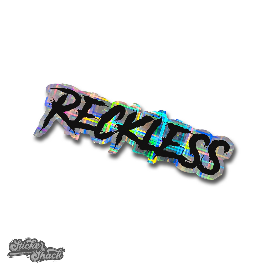Reckless Slap Sticker – Sticker Shack