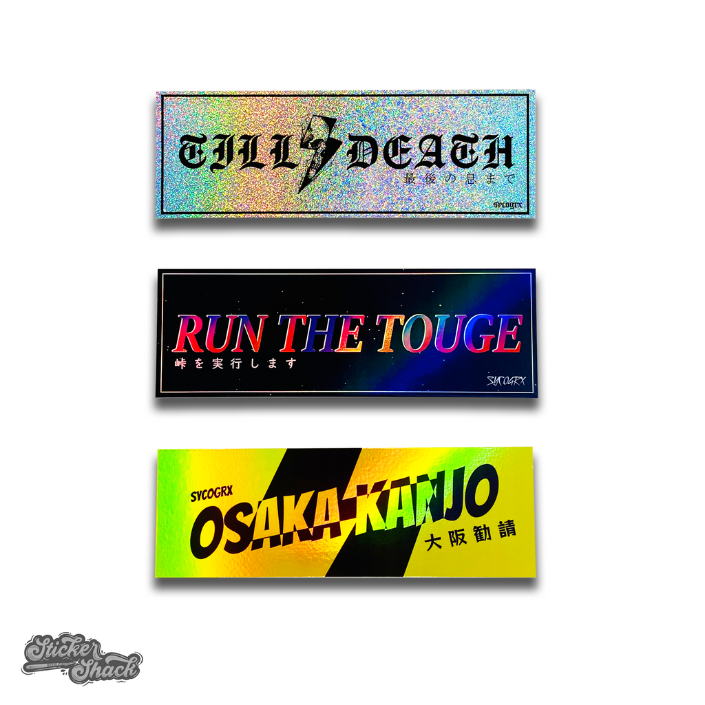 Triple Threat Slap Sticker Pack V2 – Sticker Shack