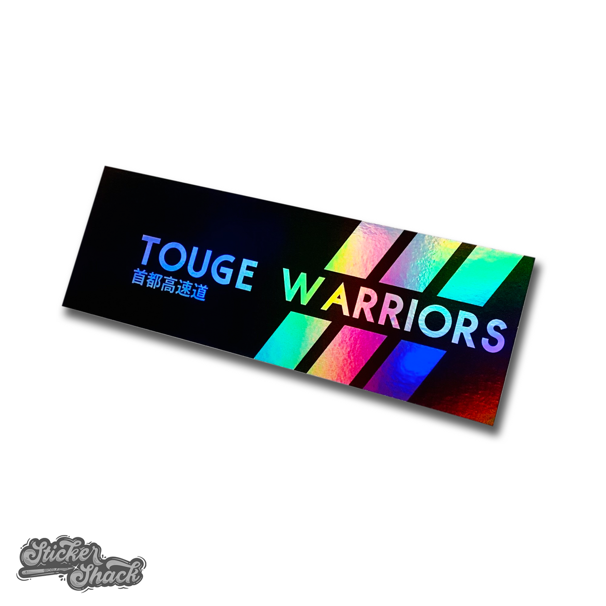 Touge Warriors Slap Sticker Holographic – Sticker Shack